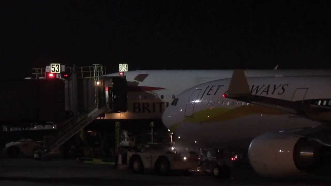 Jet Airways Airbus A330 Pulling Into Gate 53 at Newark-Liberty (EWR ...