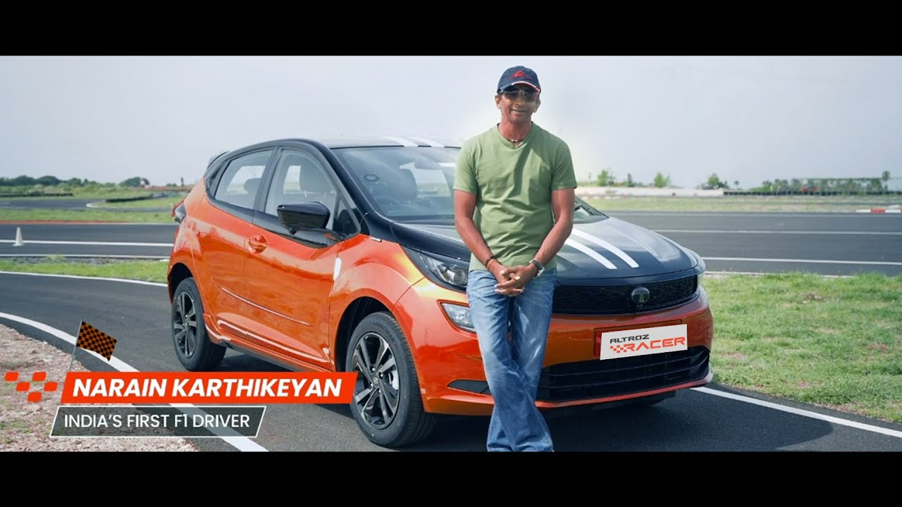 India's First F1 Driver Amazed by ALTROZ RACER - YouTube