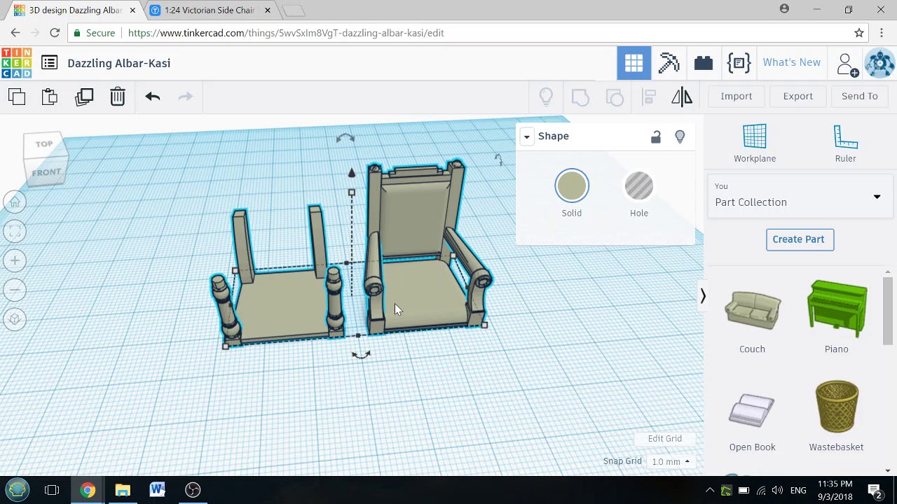 Interior Design With Tinkercad Adding Parts To Your Collection YouTube interior-design-with-tinkercad-adding-parts-to-your-collection-youtube