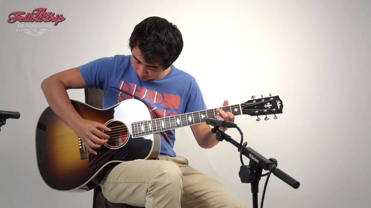 Gibson Nick Lucas Limited edition at The Fellowship of Acoustics - YouTube
