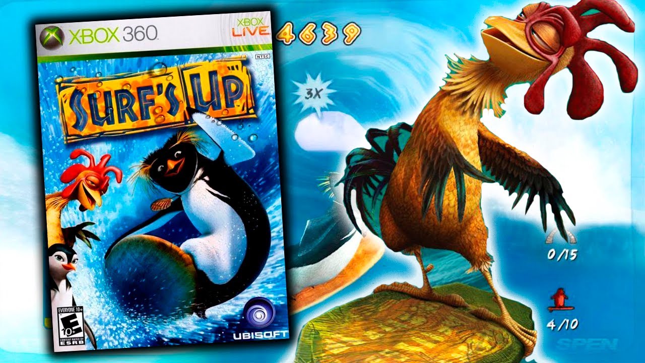 Este es EL MEJOR JUEGO SURF del Xbox 360 (Reyes de Las Olas) Surf's Up ...