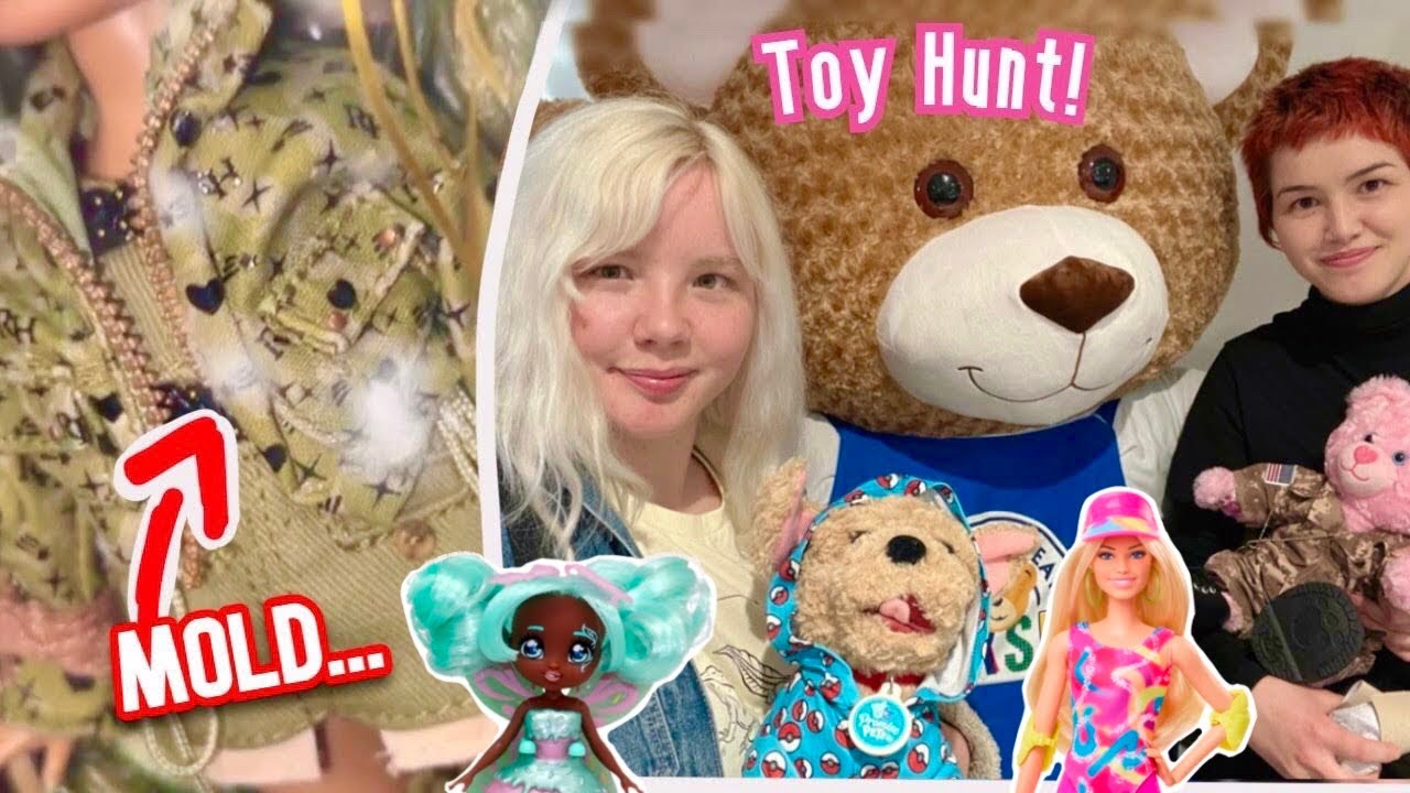 MOLDY RAINBOW HIGH DOLL? FIRST BUILD A BEAR EXPERIENCE! Toy Hunt - YouTube
