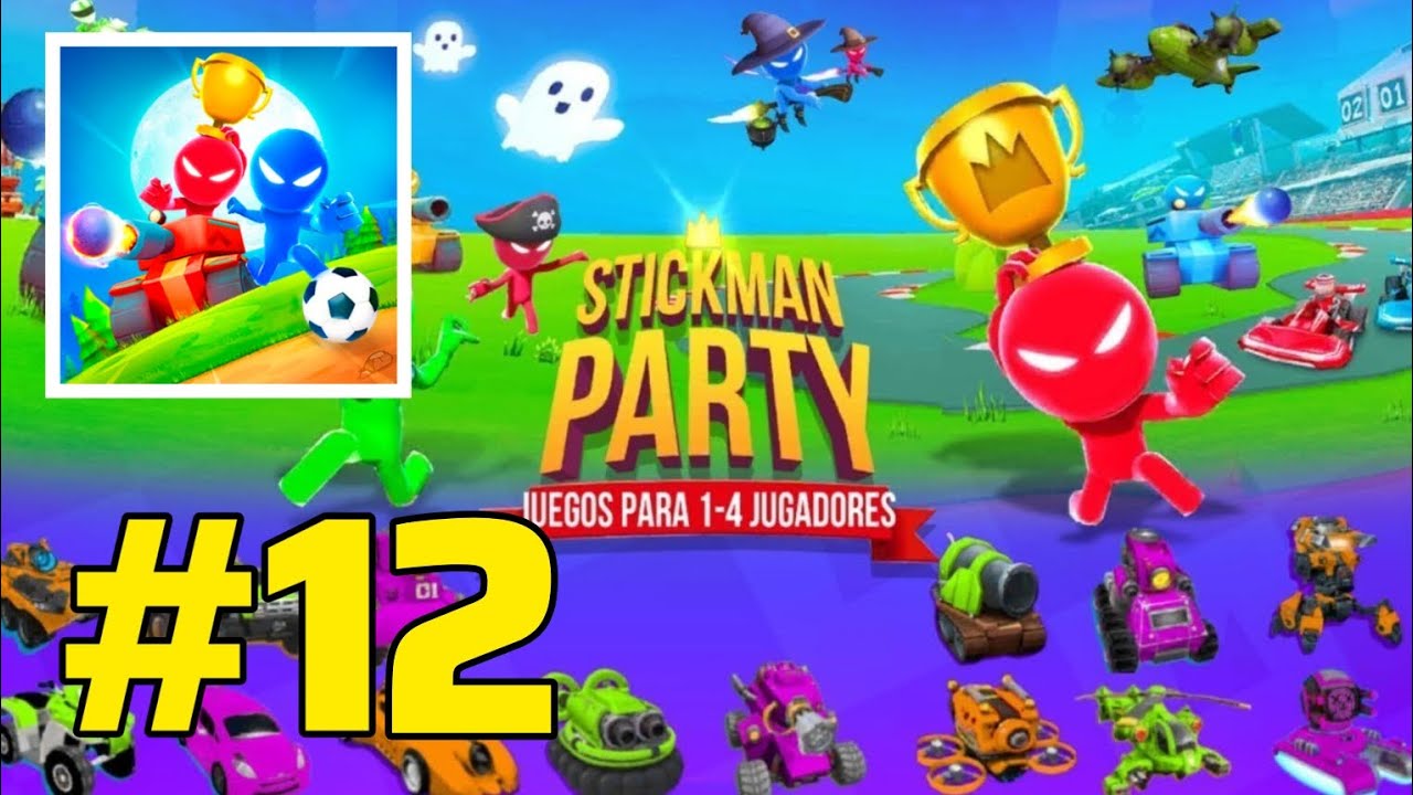 Stickman Party 2 Vs 2 Tournament (Part - 12) 🔥 | Stickman Gamer | - YouTube