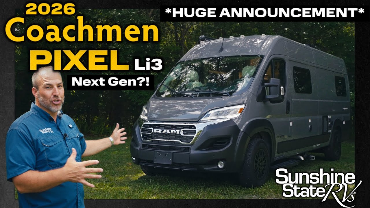 2026 Coachmen Pixel Li3 | Lithium-Powered RAM ProMaster Class B RV for ...