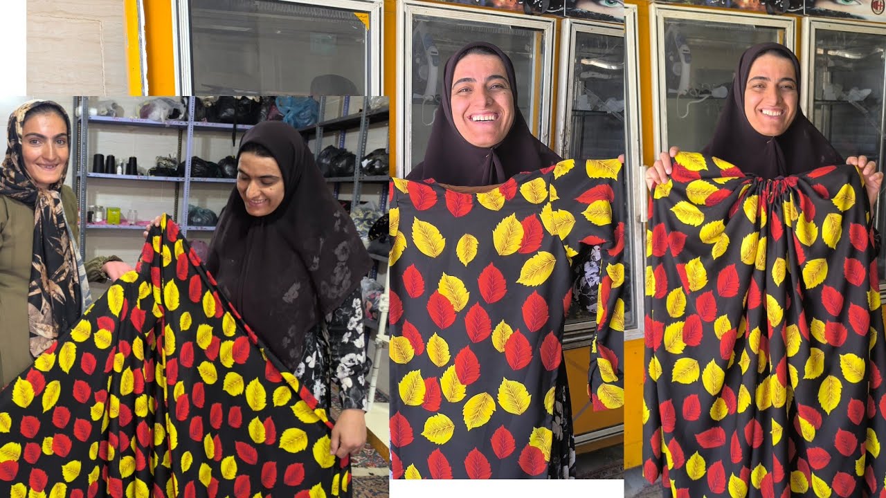 A homeless woman sews stunning clothes and shows courage - YouTube