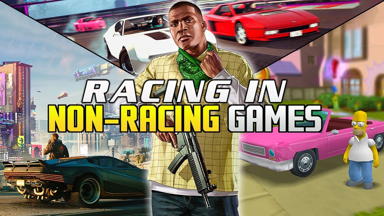 The World of Racing in Non-Racing Games - YouTube