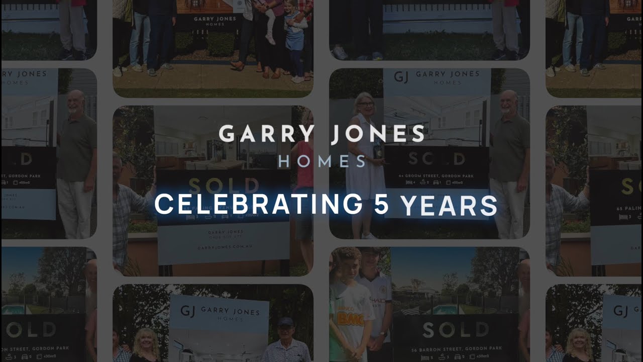 Garry Jones Homes Turns 5 - YouTube
