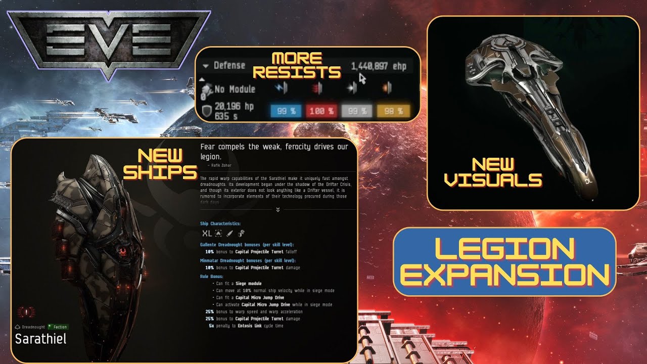 EVE Online: Legion Expansion - YouTube