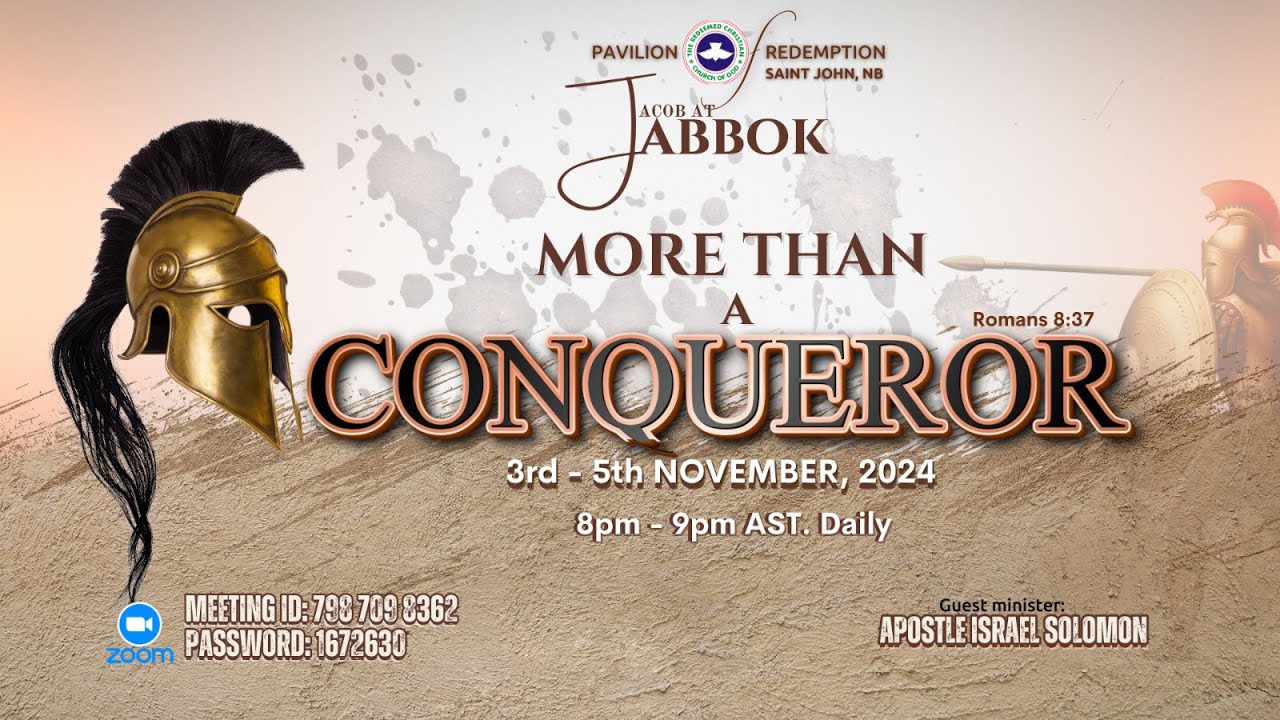 Jacob at Jabbok Prayer Series | November 2024 | Day 1 - YouTube