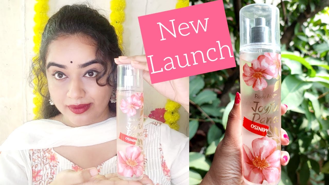 MINISO *New Launch * Body Mist Joyful Dance - YouTube