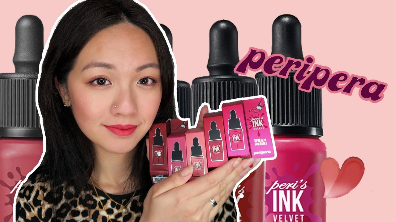 PERIPERA Peri's Ink the Velvet Swatches & Review (2016 FW)| [페리페라] 페리스 ...