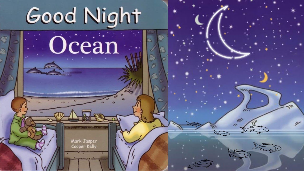 Good Night Ocean 🌊🌊 ll Storybook Readaloud Readalong For kids ll Little ...