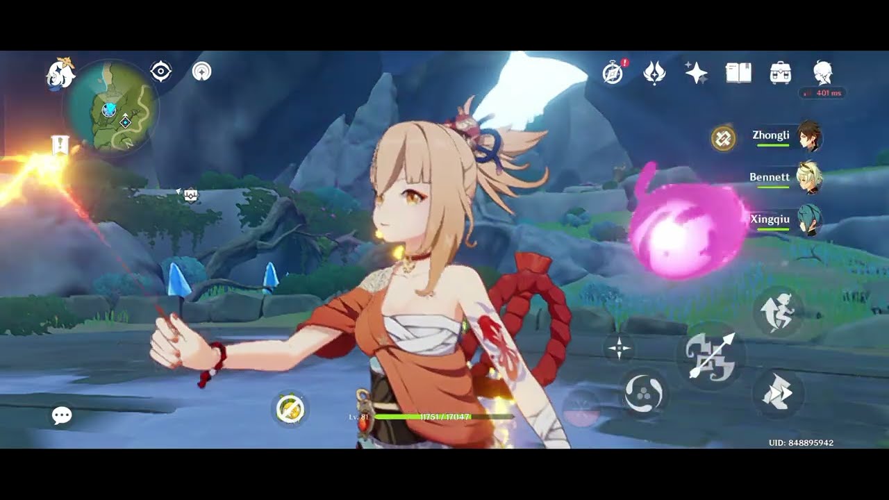 genshin impact C0 yoimiya gameplay and build #genshinimpact #yoimiya ...