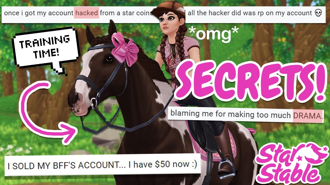 READING YOUR STAR STABLE *SECRETS* TRAINING TIME! 😏 - YouTube