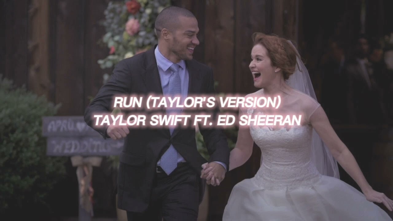 run (taylor's version) [taylor swift ft. ed sheeran] — edit audio - YouTube