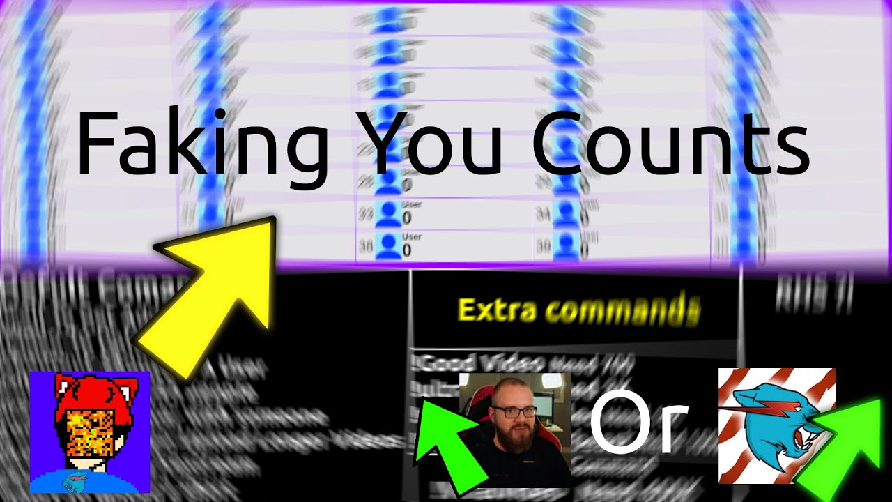 LIVE! Faking Your Sub Counts! Live Fake Count! - YouTube