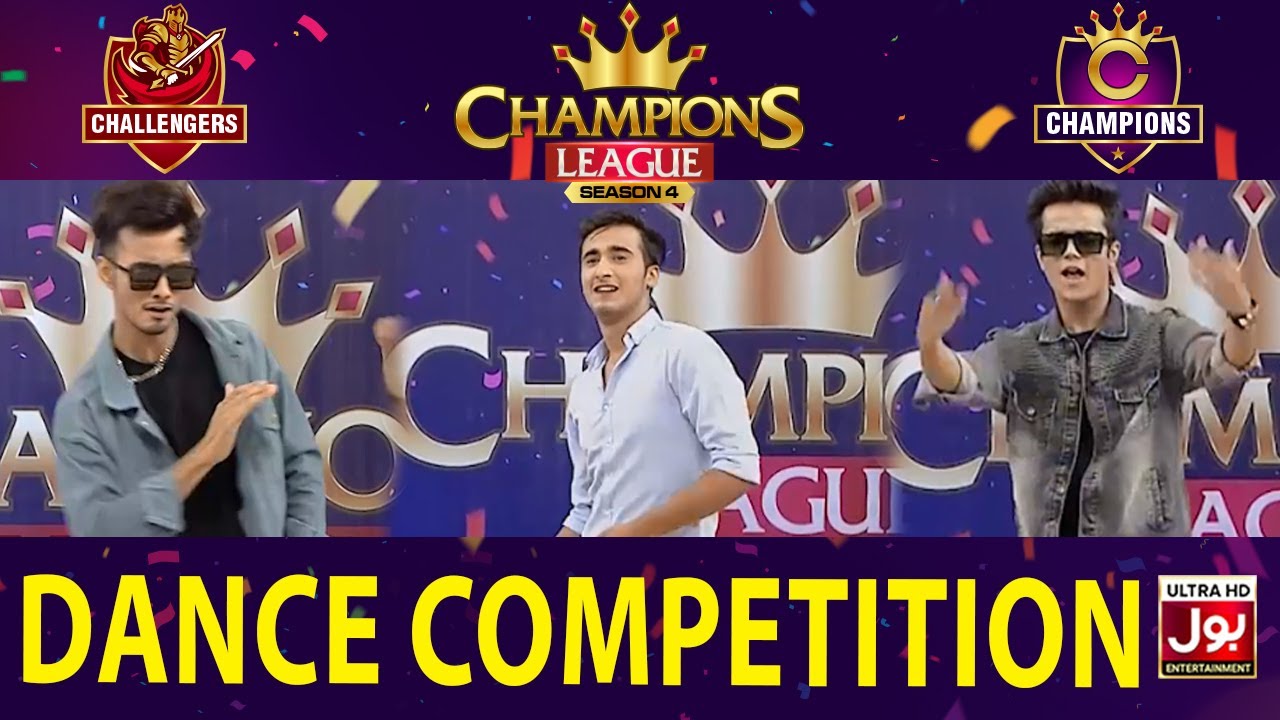 Dance Competition In Champions League Season 4 | Sahir Lodhi Show - YouTube