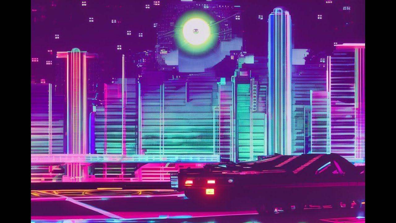Neon City Night: Vol2 80s inspired, retro, synthwave - YouTube