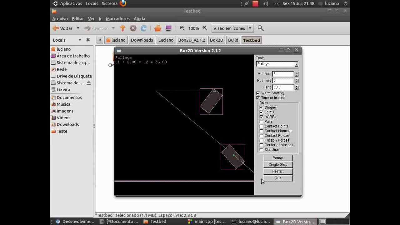 Instalando e configurando Box2D e Code::Blocks - YouTube