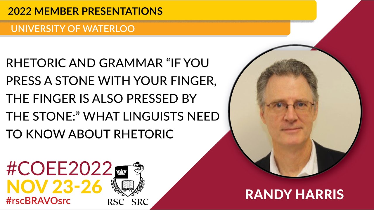 2022 RSC Member Presentations | What Linguists Need to Know About ...
