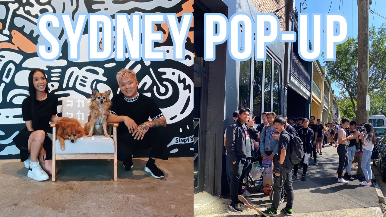 CRAZY SYDNEY POP UP! - YouTube