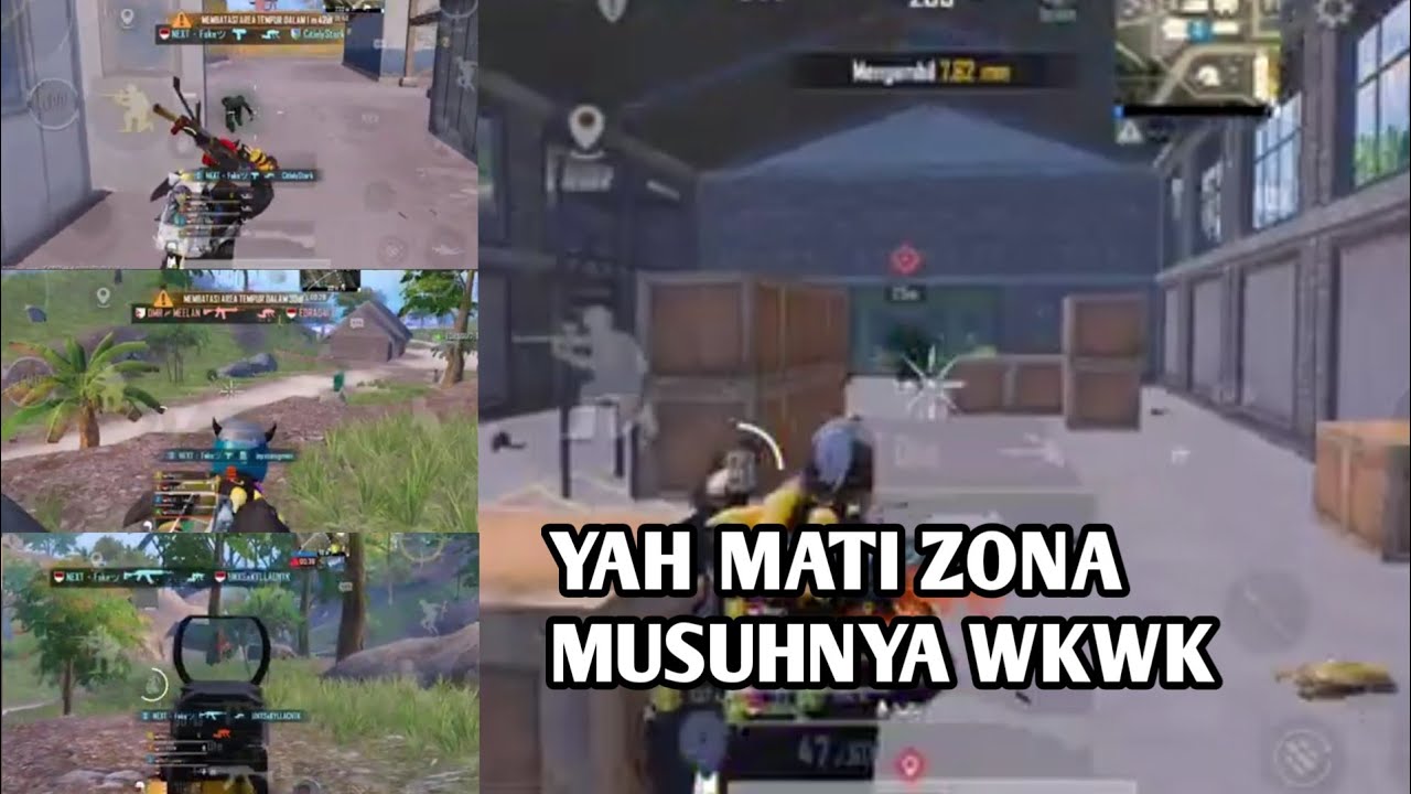 YA MATI ZONA WKWK PUBG MOBILE. - YouTube