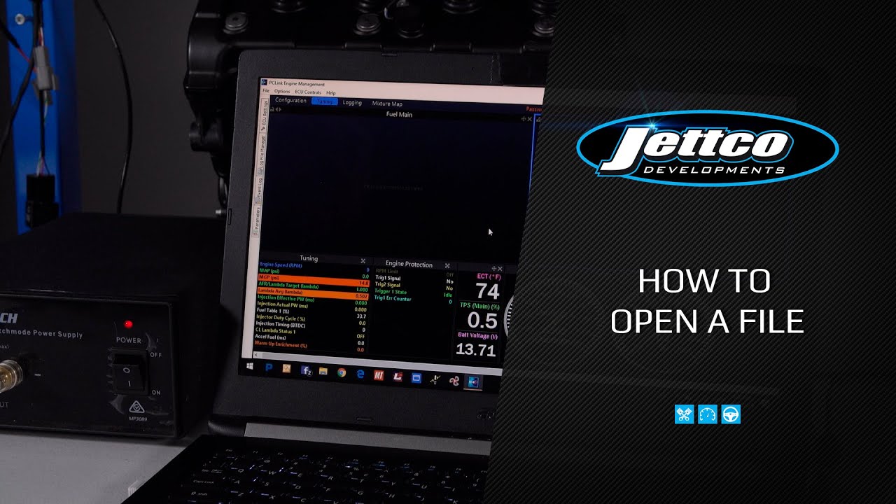 Jettco - How To Open A File - YouTube