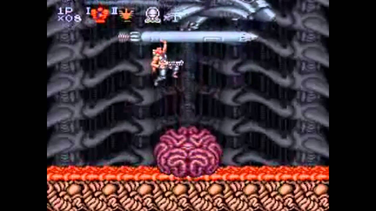 Contra III - The Alien Wars Walkthrough Part 4 - YouTube
