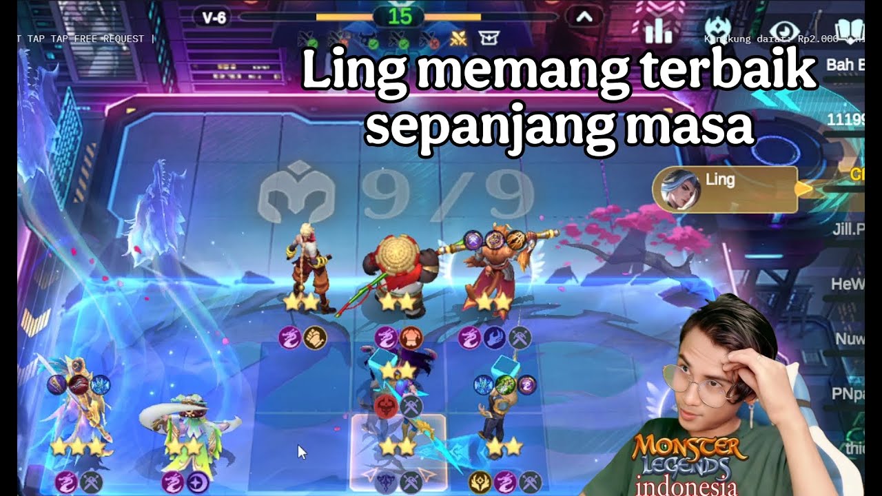 Global nana commander #03 Magic Chess: GO GO INDONESIA - YouTube