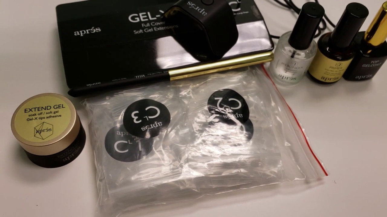 APRES GEL-X SOFT GEL EXTENSION KIT | FULL REVIEW | FIRST IMPRESSIONS ...