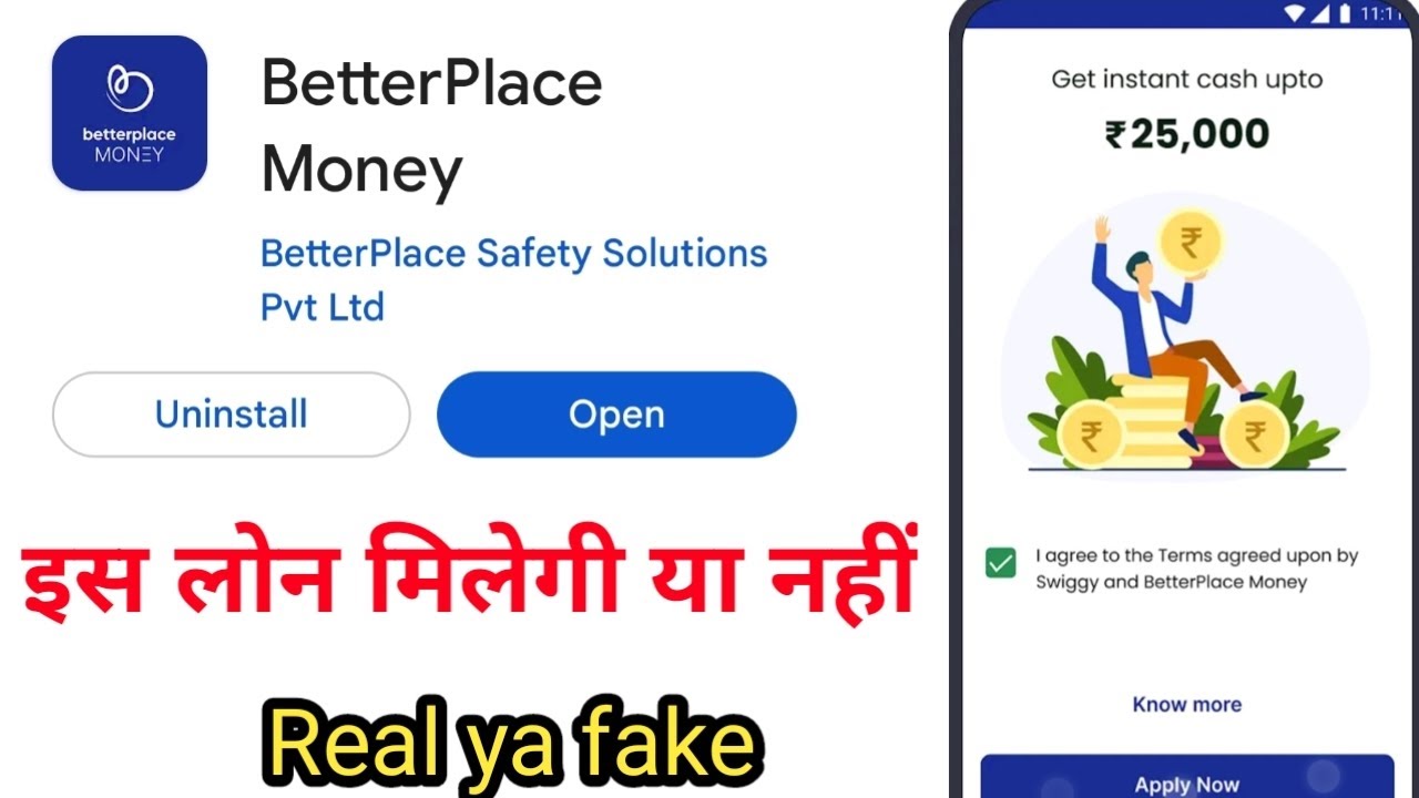 BetterPlace LOAN APP se Loan kaise le || betterplace money loan app ...
