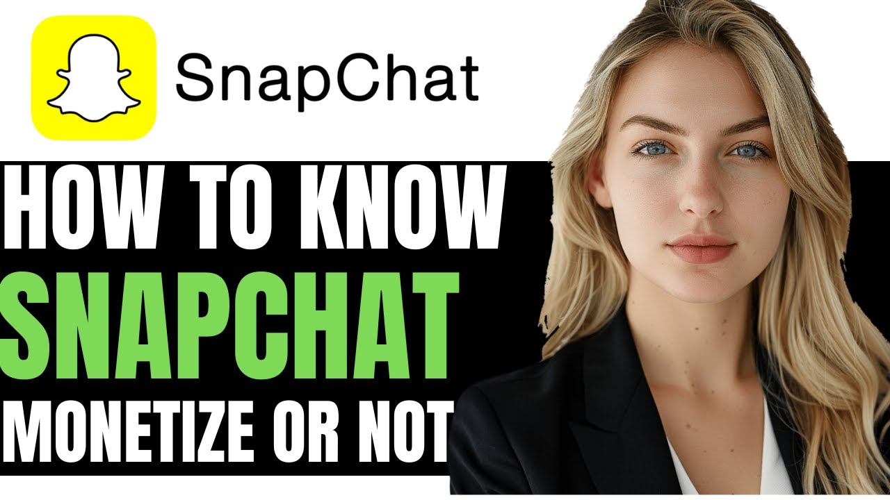 NEW! HOW TO KNOW SNAPCHAT IS MONETIZE OR NOT - (EASY GUIDE) - YouTube