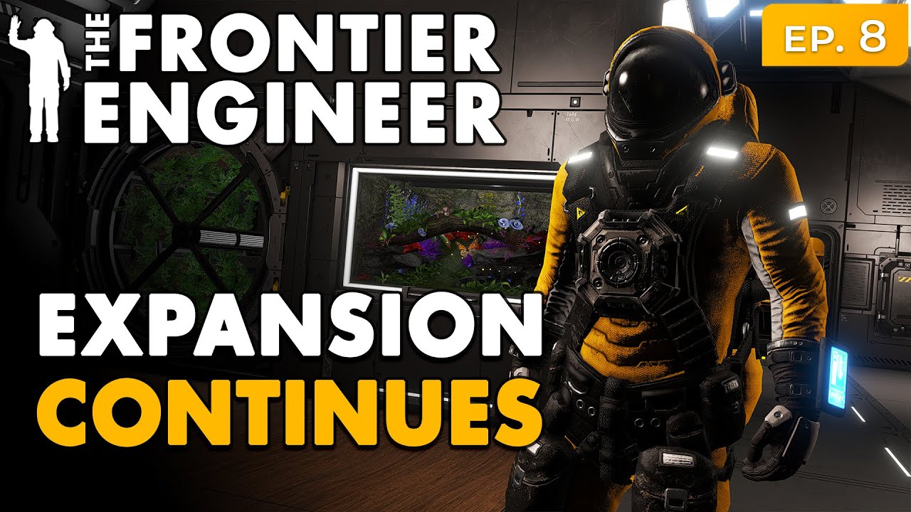 🔴 Farm and Base Expansion | Space Engineers – The Frontier Engineer Ep ...