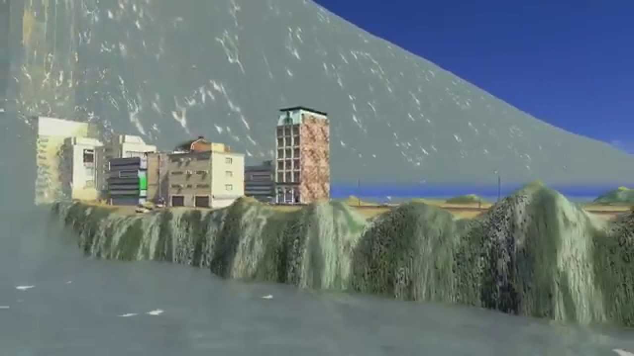 Tsunami 22 - Cities Skylines - YouTube