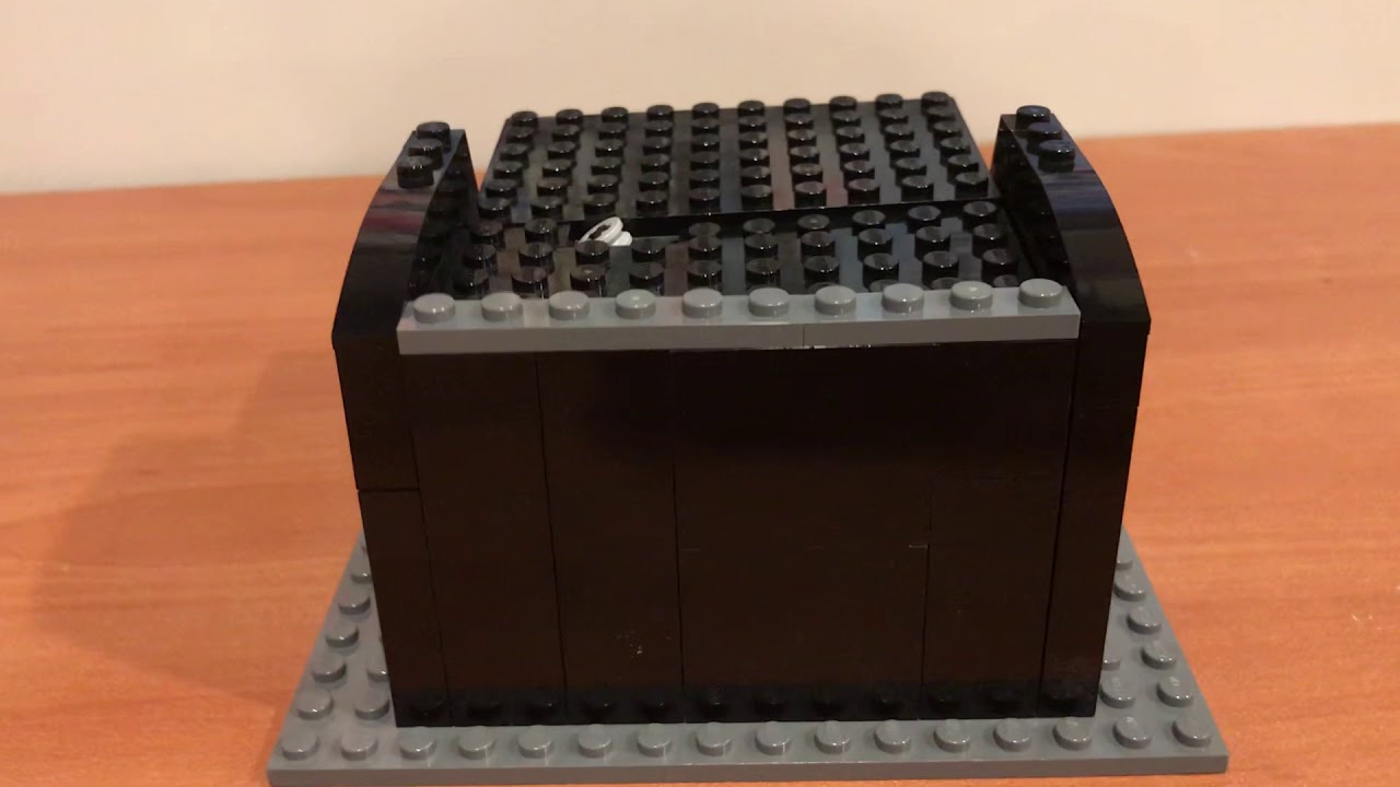 I built a strange box... Custom WORKING Lego Trampoline - YouTube