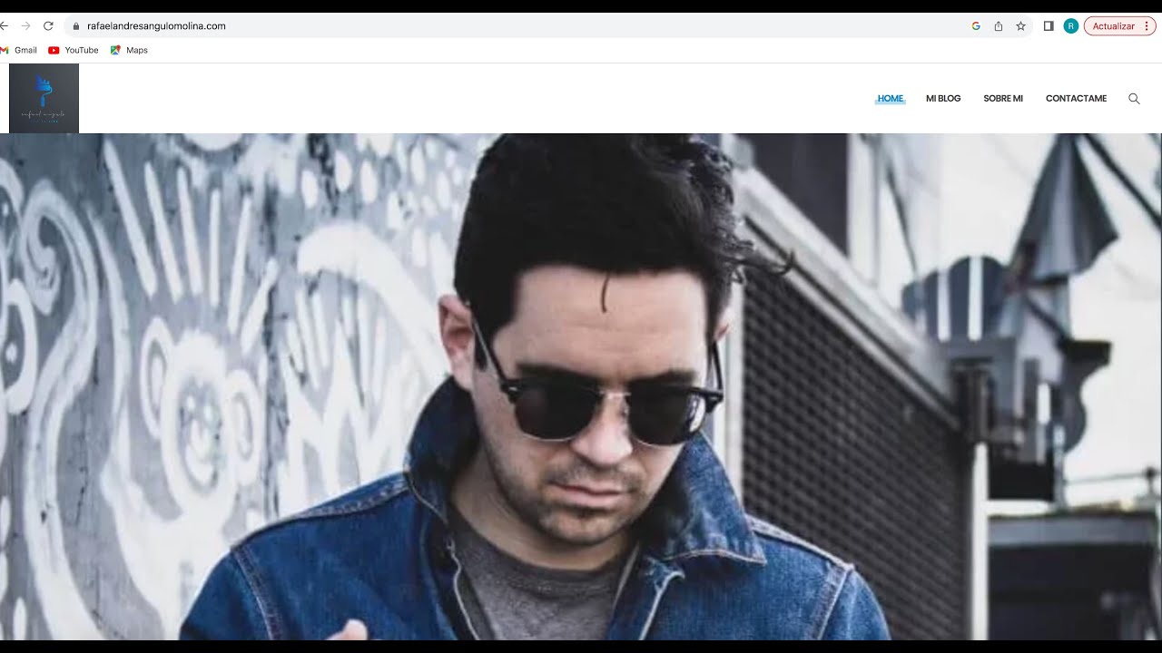 Mi sitio Web Rafael andres angulo molina https://rafaelandresangulomolina.com/ - YouTube