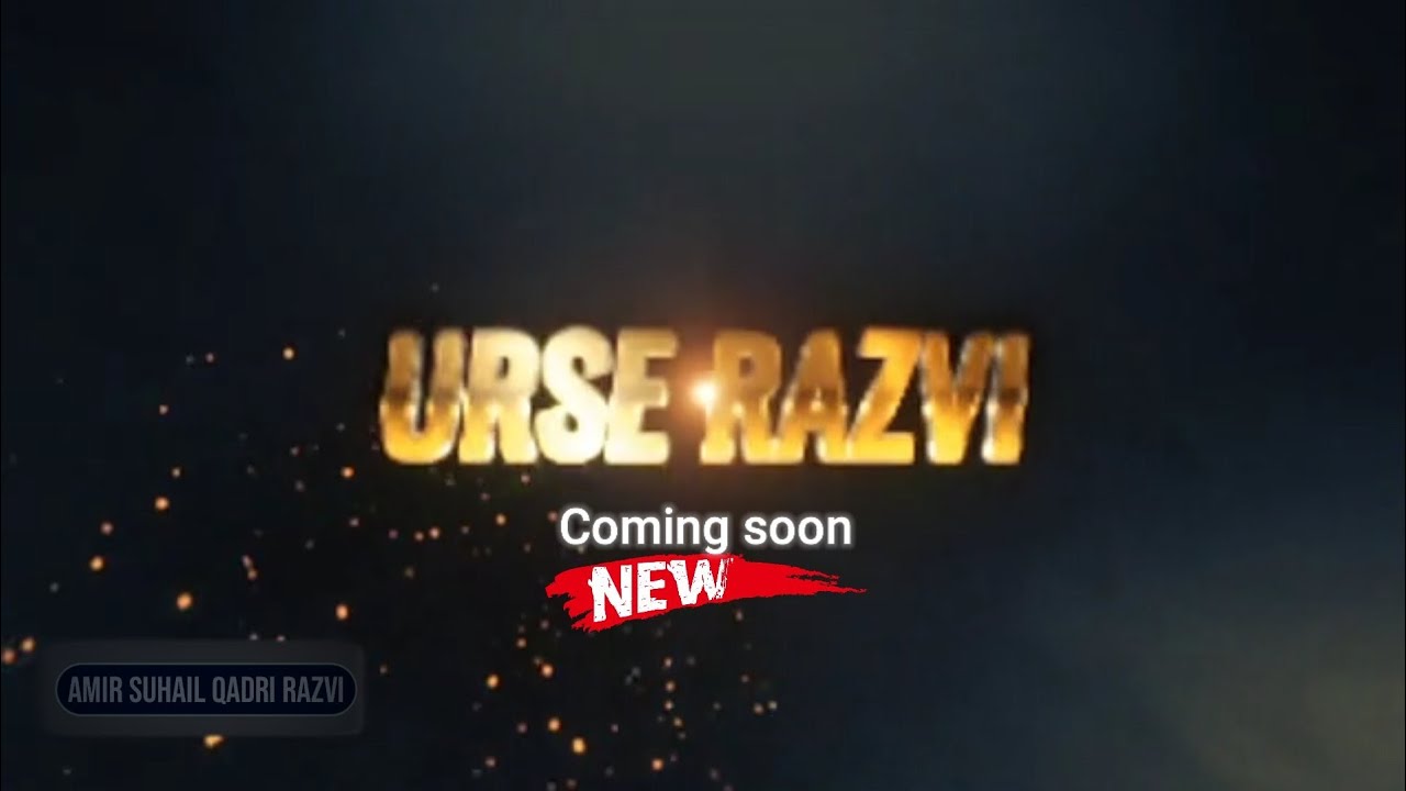 Coming soon Urse Razvi Status 2022 | 104 Urse Razvi Status | Urse Aala ...