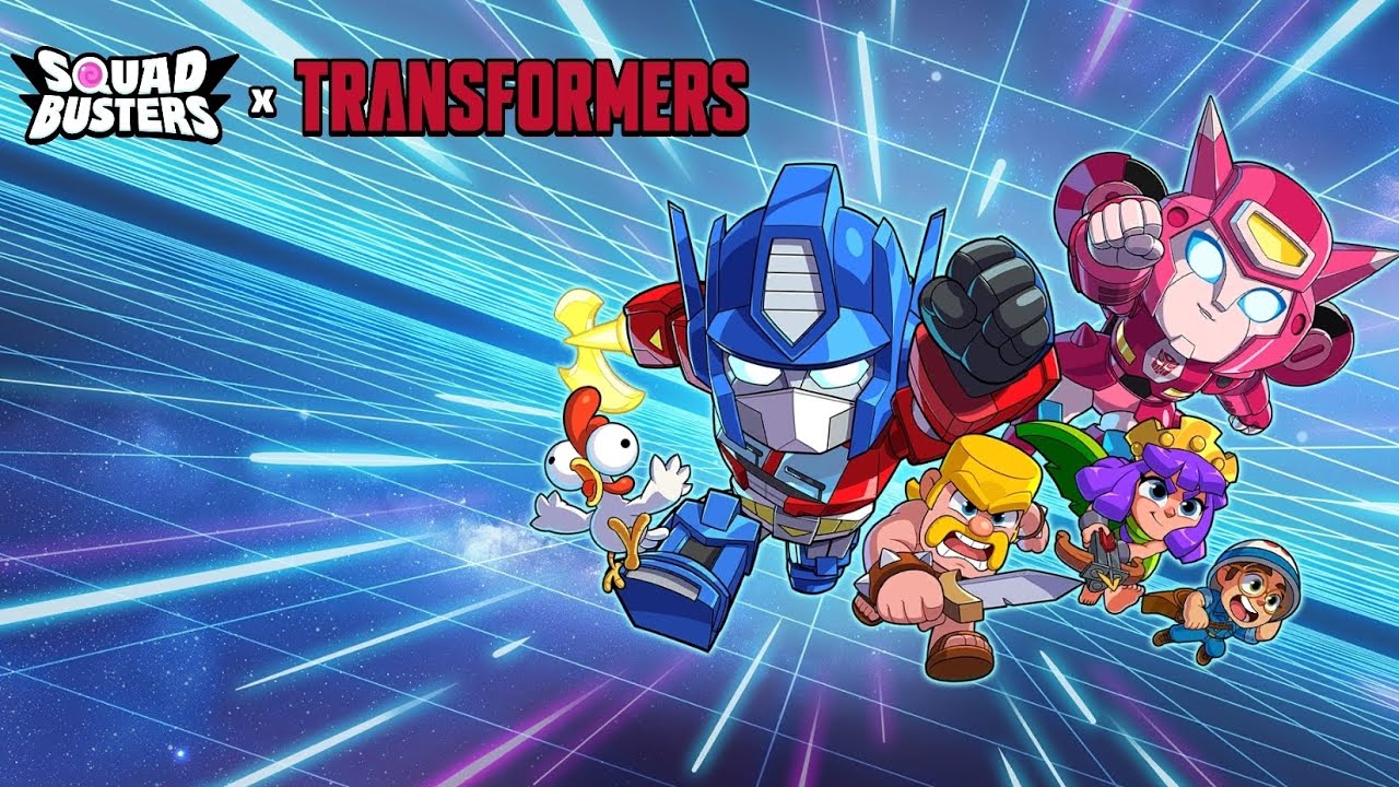 Squad Busters: UNITRON INVASION (Squad Busters X Transformers Update ...