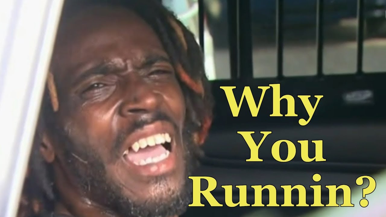 Cops VS Runners (Why You Runnin?) Epic Compilation of Funny Excuses ...
