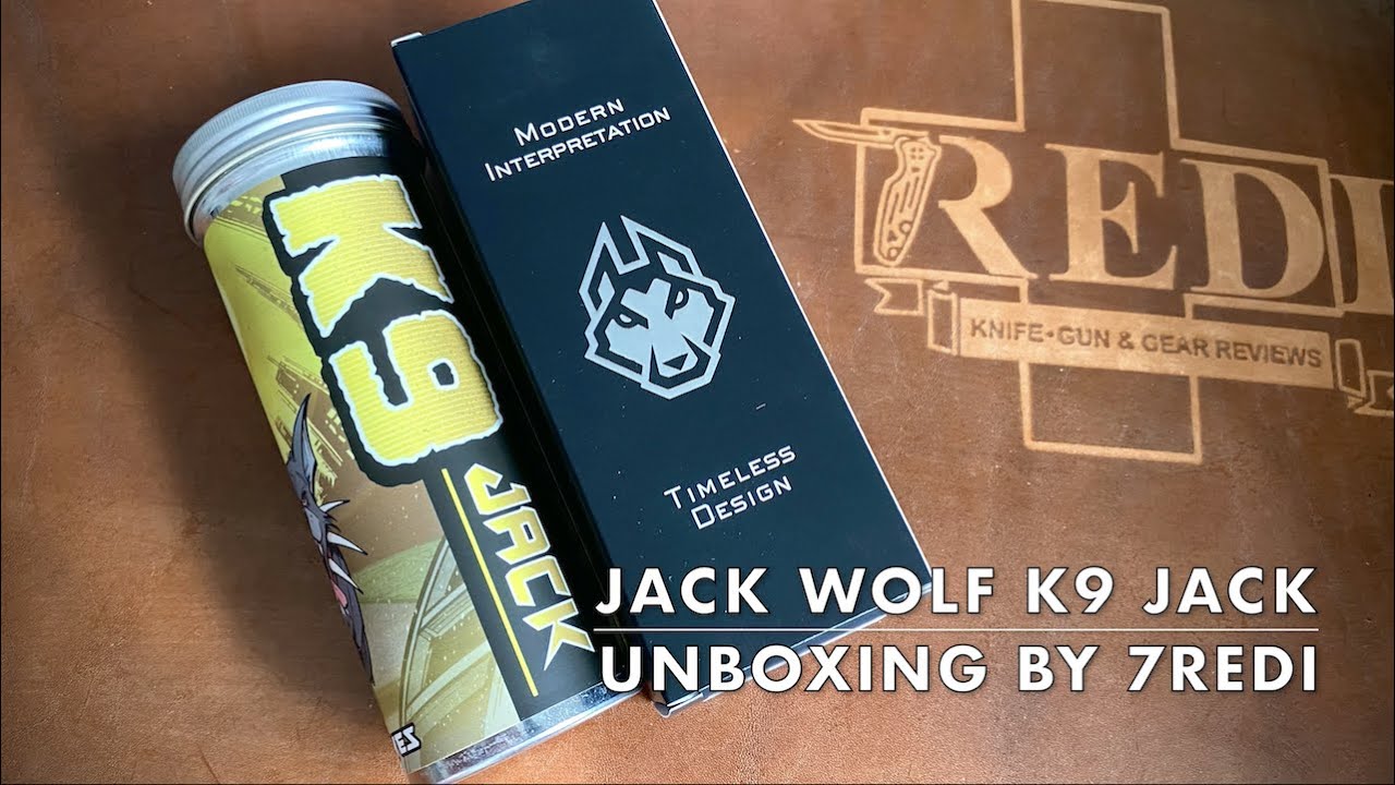 Jack Wolf Knives K9 Jack Unboxing & First Impressions! - YouTube