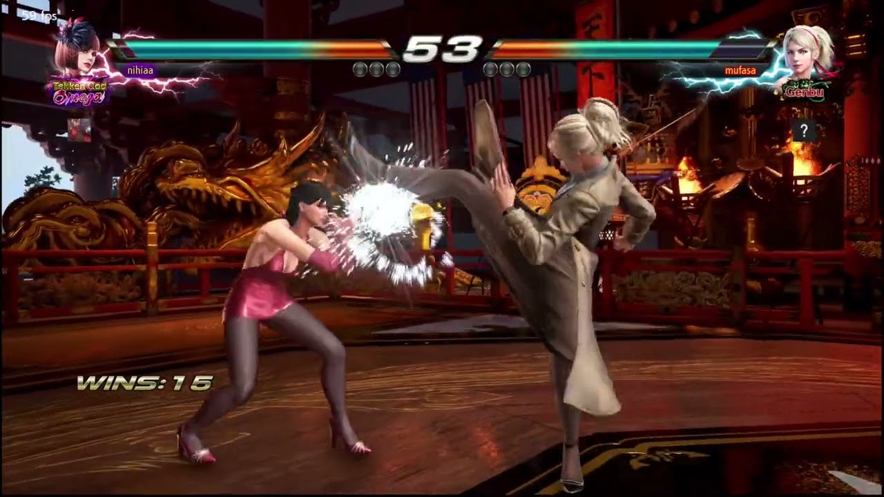 messing around with cjm ff4 tekken 7 anna vs lidia - YouTube