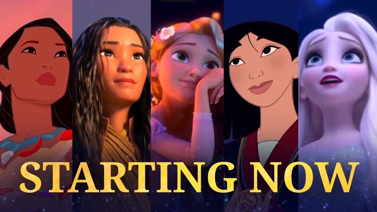 [자막/FMV] 디즈니 프린세스 공식 테마곡🌹 | Brandy - Starting Now - YouTube