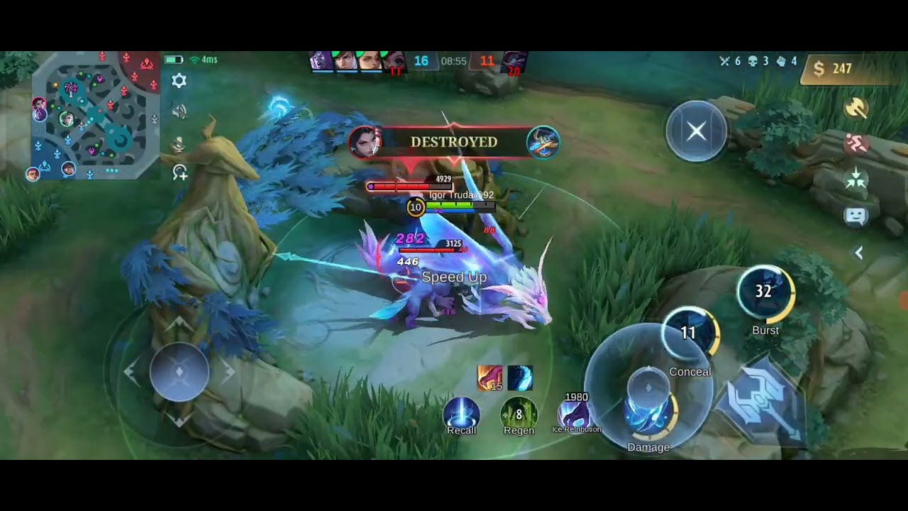 Mobile legend gameplay - YouTube