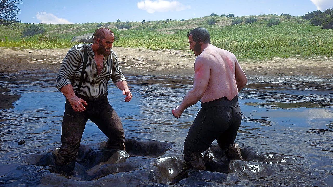 Red Dead Redemption 2 NPC Wars - Fist Fights 3 - YouTube