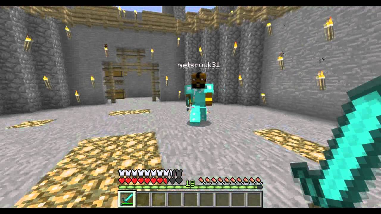 Minecraft - Colosseum Battle - YouTube