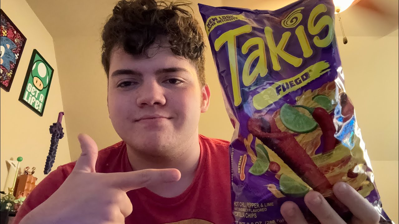 Eating ANOTHER full bag of Takis Fuego (teh sequel). [LIVE] - YouTube