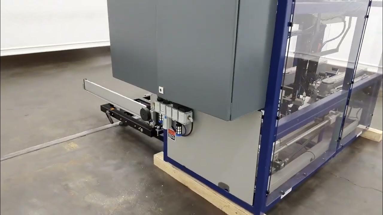 E20928 - Lantech C-1000 Tape Bottom Seal Right Hand Case Erector - YouTube