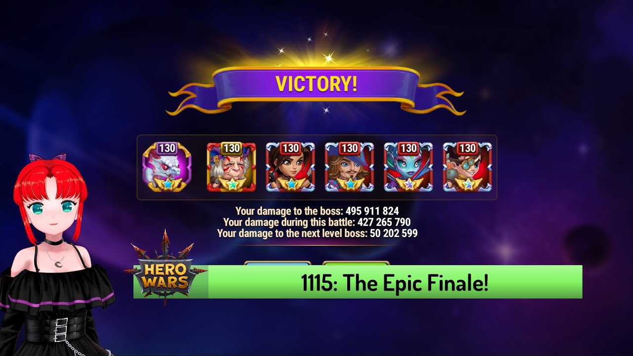 Let's Play Hero Wars 1115: Doing 477,468,389 Damage to Osh, the Eternal ...