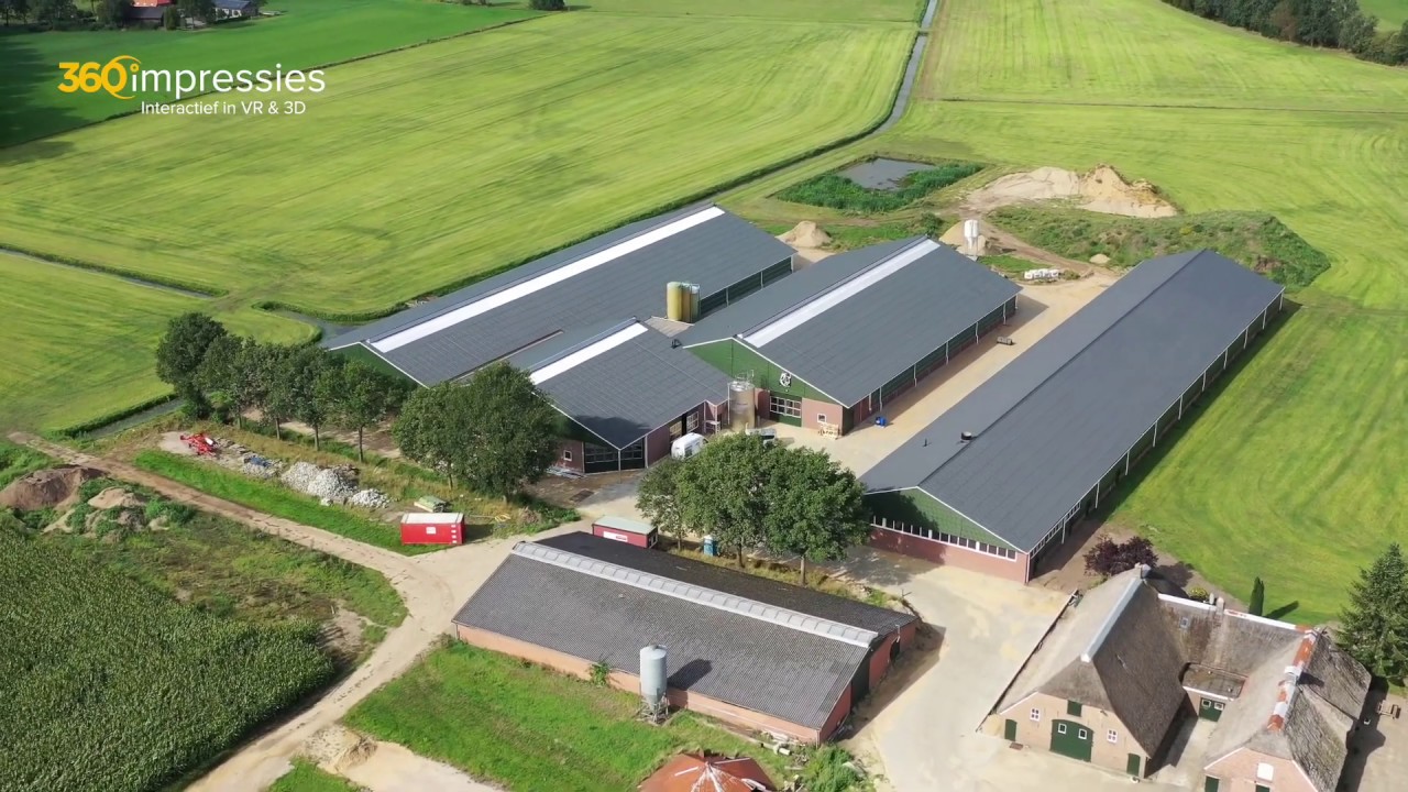 Geitenstal Lettele melkcarrousel Dairymaster / Goat milking system ...