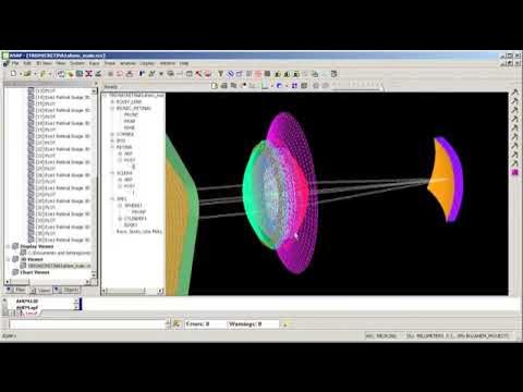 Bionic Retina Simulation in Human Eye Model - YouTube